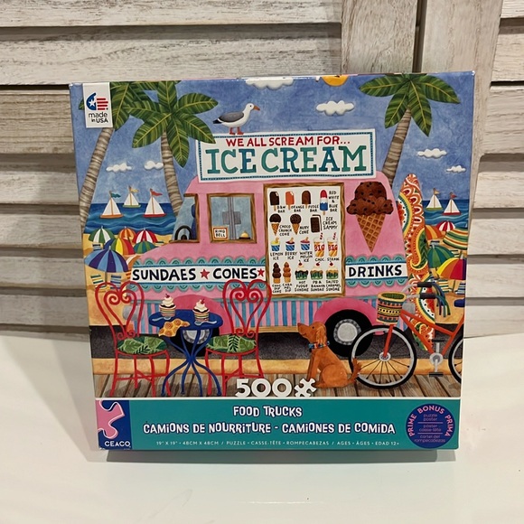 ceaco | Games | Ceaco Puzzle 50 Piece We All Scream For Ice Cream ...